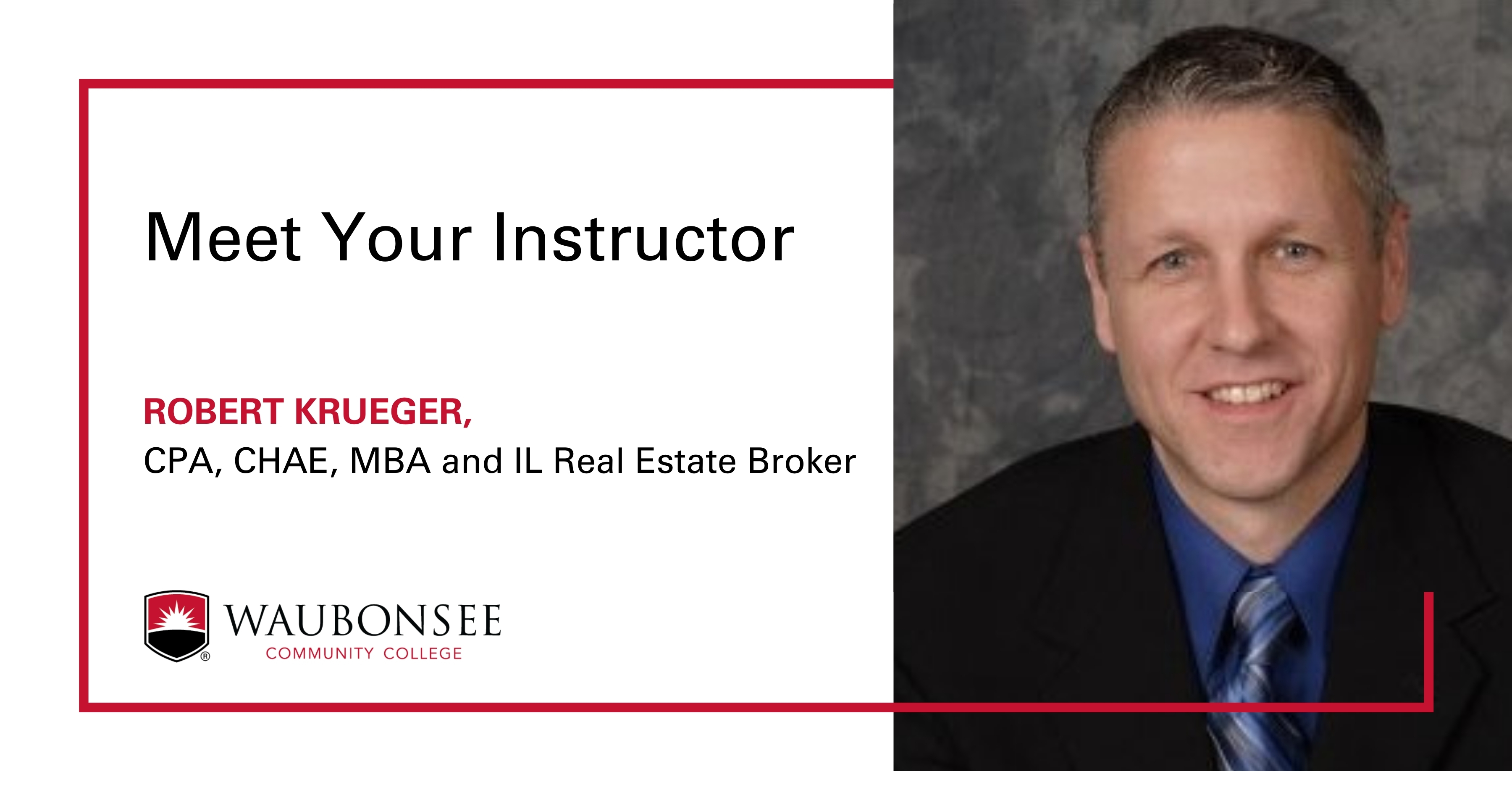 Instructor for Real estate | Waubonsee Community College